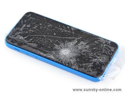 Digitizer Assembly (Original LCD + Frame + Touch Panel) for iPhone 5C ...