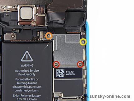 Digitizer Assembly (Original LCD + Frame + Touch Panel) for iPhone 5C ...