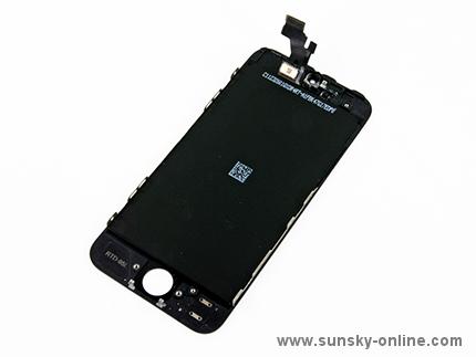 10 PCS TFT LCD Screen for iPhone 5 Digitizer Full Assembly with Frame