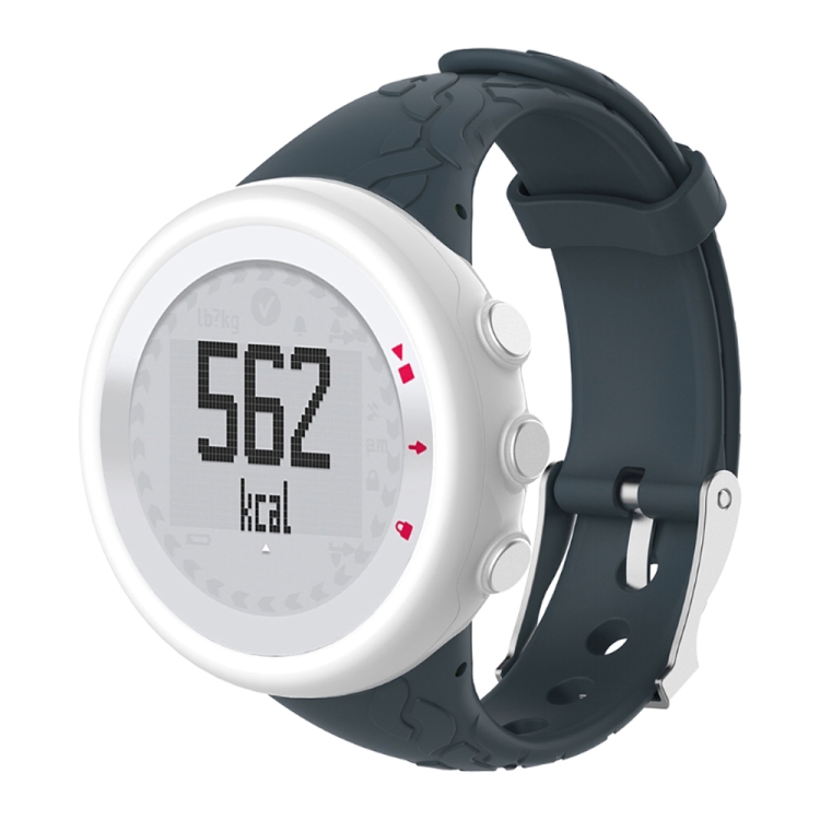 Suunto M1 / M2 / M4 / M5의 실리콘 여성 시계 밴드 (Navy Blue)