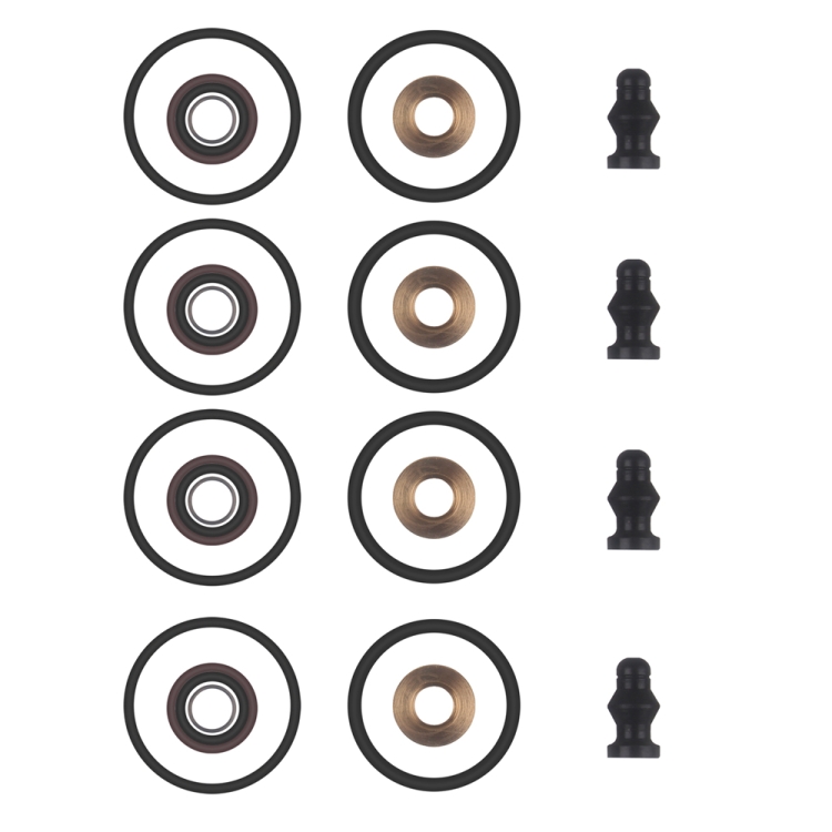 폭스 바겐/아우디/포드 자동차 연료 인젝터 씰 링 수리 키트 1417010997 용 4 세트 1