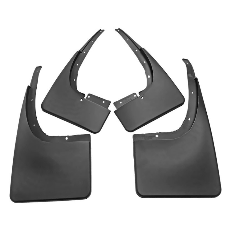 For Ford Ranger 2011-2019 4pcs/Set Car Auto Soft Plastic Splash Flaps ...