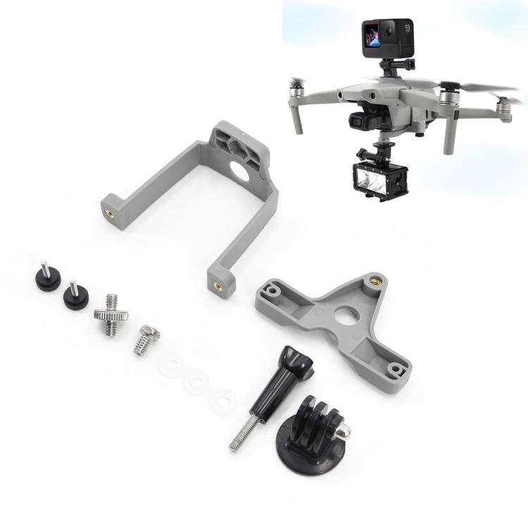 STARTRC Multifunction Extended Mount Action Camera Expansion Bracket Kit for DJI Mavic Air 2