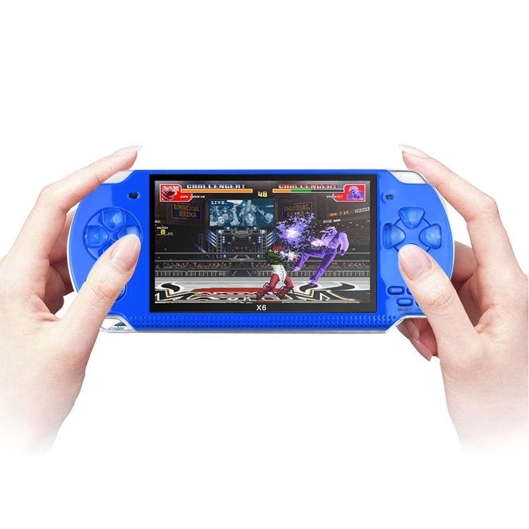 X6 4.3 inch Screen Retro Portable Game Console with 3MP Camera, Built ...