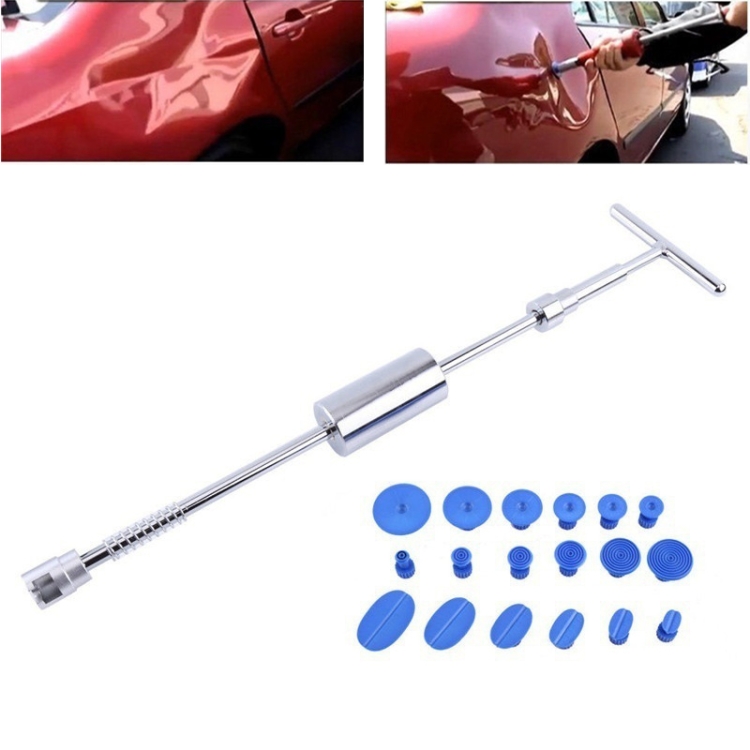 19 in 1 Auto Repair Body Tool Kit Paintless Dent Repair Hail Removal ...