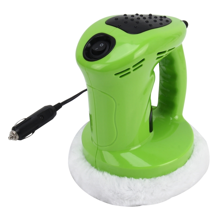 DC 12V Car Waxer and Polisher Car Waxing Machine เครื่องขัดสีรถ (สีเขียว)