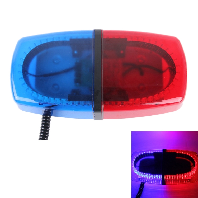 Other Ignition - 25W 240 LEDs Red Light + Blue Light Waterproof Strobe ...