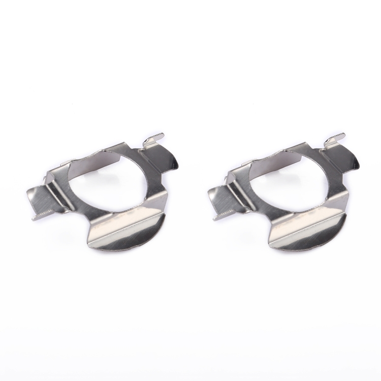 1 Pair H7 Xenon HID Headlight Bulb Base Retainer Holder Adapter for New ...