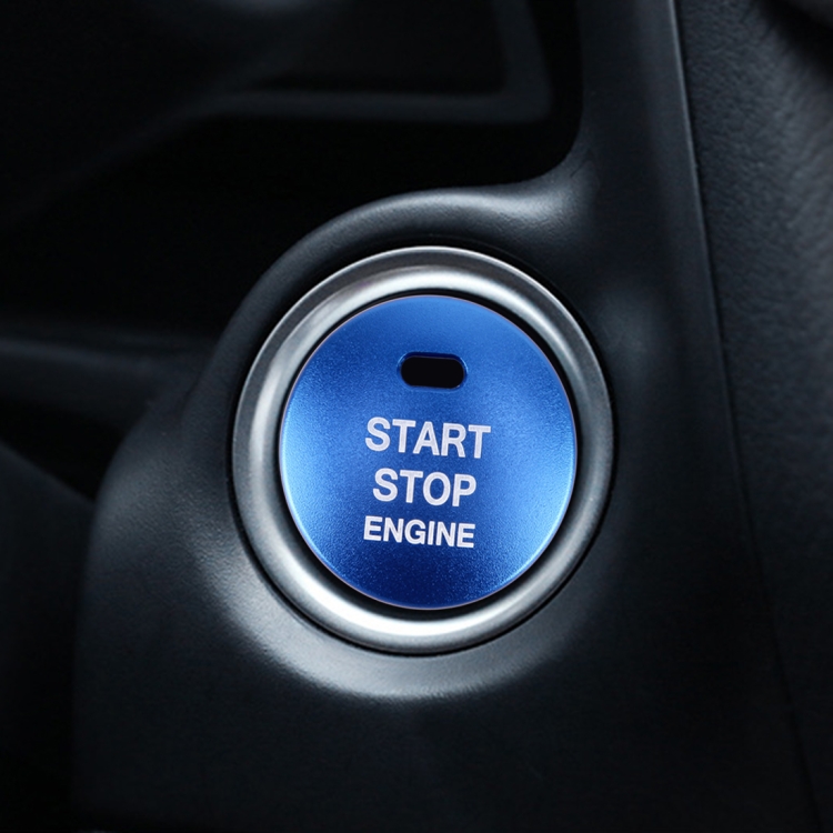 3D Aluminium Alloy Engine Start Stop Push Button Cover Trim Decorative ...