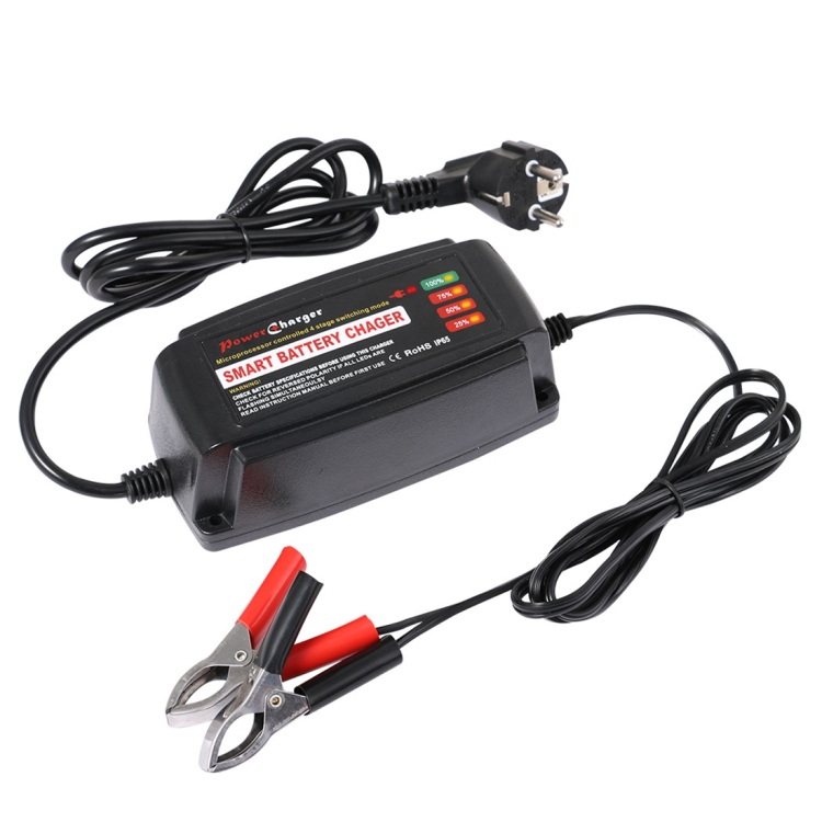 12V intelligente automatische batterij Slimme batterijlader AC ...