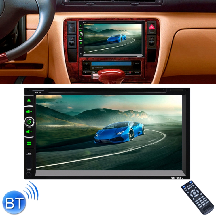Universal Full HD1080P 6.95 inch Double DIN Car Multimedia CD DVD ...