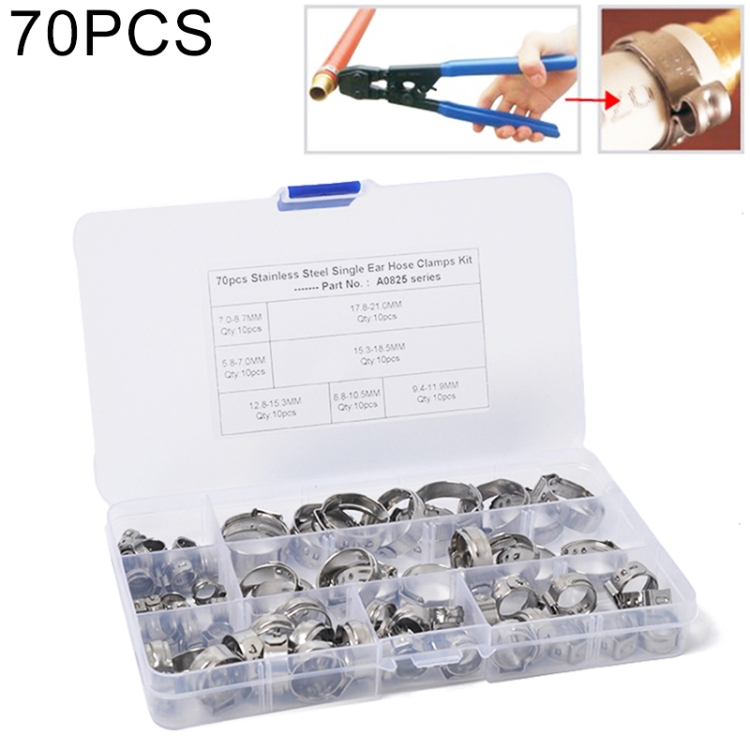 Jumper Cables - 70 PCS Adjustable Single Ear Plus Stainless Steel ...