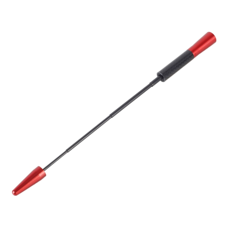 Emblems - Short Aluminum Carbon Vehicle Car AM/FM Radio Antenna(Red ...