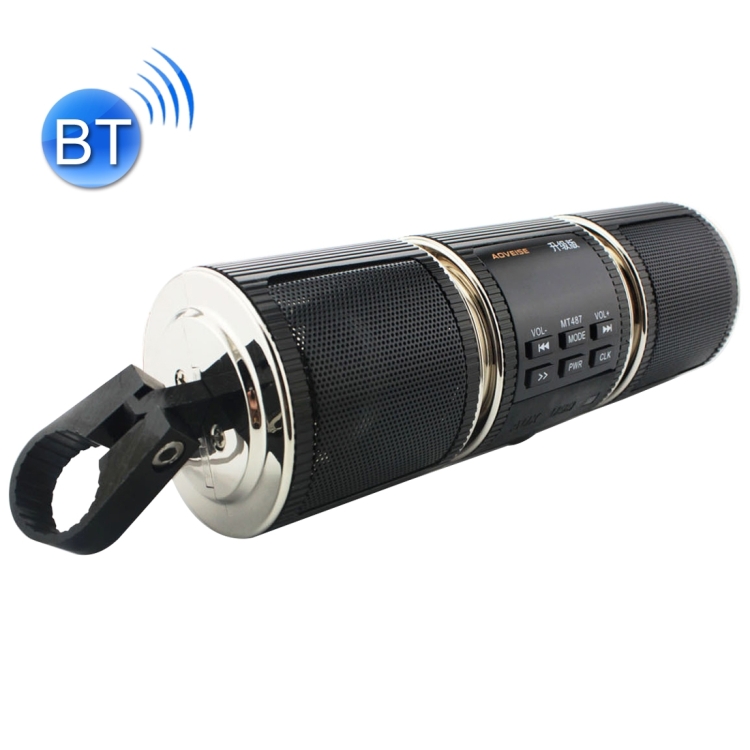 Motorcycle Waterproof Aluminum Shell Bluetooth Handle Stereo Speaker ...