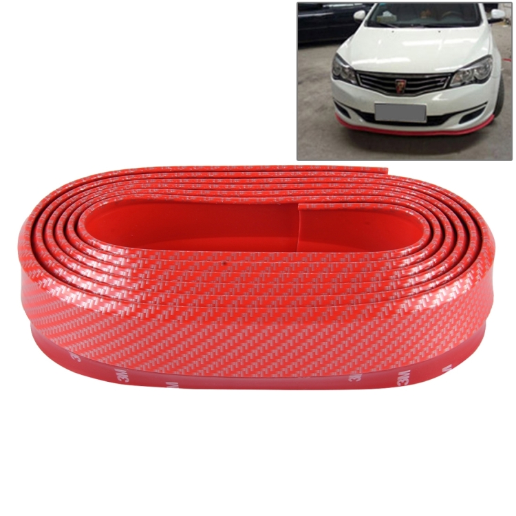 Universal 1.5m Car Front Bumper Lip Splitter Spoiler Skirt Adhesive ...