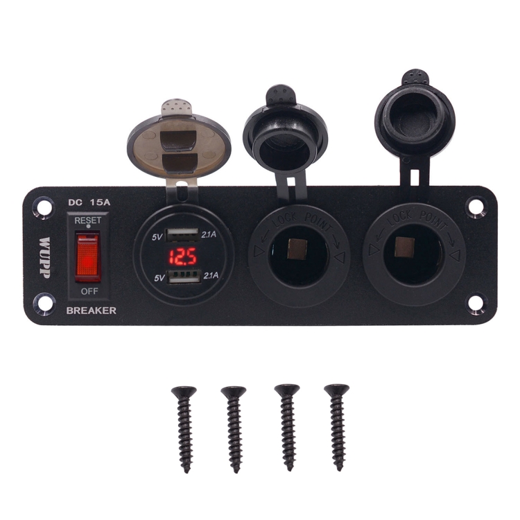 Other Parts & Accessories - DC 12V 3 Position Switch Panel Circuit ...
