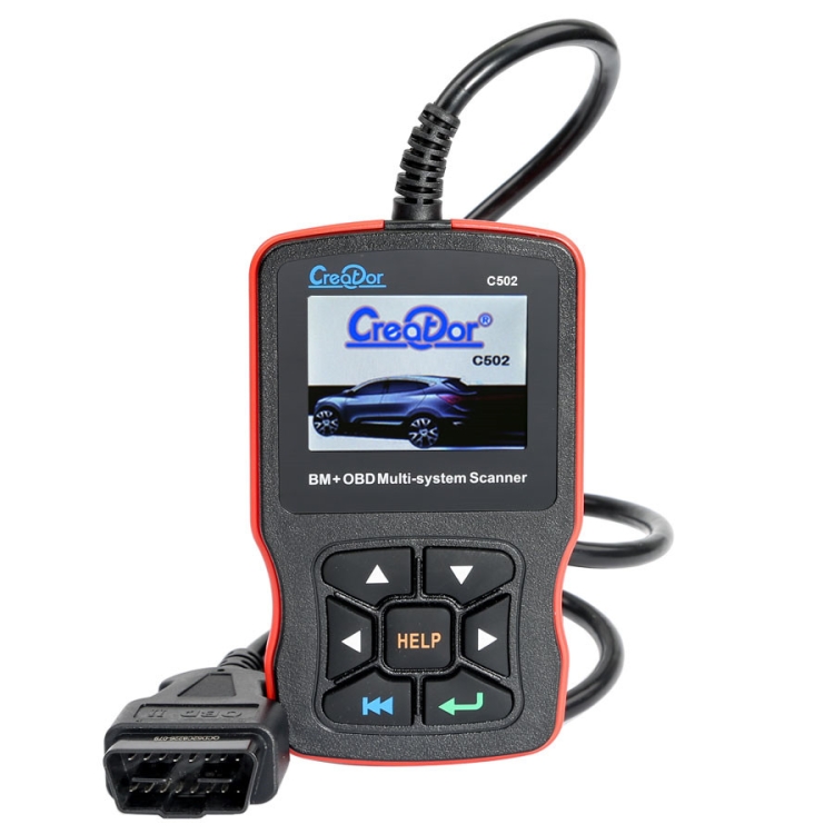 Creator C502 V7.6 Car OBD2 Multi-system Scanner Car Diagnostic Tool for ...