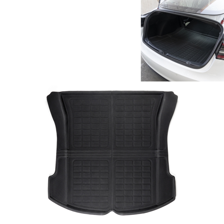 Car 3D Trunk Mat Rear Box Mat for Tesla Model 3