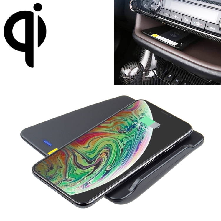 Car Qi Standard Wireless Charger 10W Quick Charging for Toyota ...