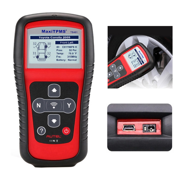 AUTEL MaxiTPMS TS401 TPMS Diagnostics Tool MX-Sensor อ่านการวินิจฉัย ...