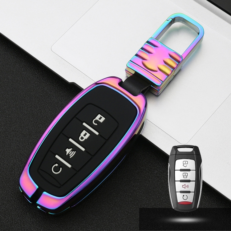 Car Luminous All-inclusive Zinc Alloy Key Protective Case Key Shell for ...