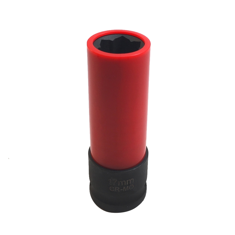 ZK-059 Car 17mm Protective Wheel Lug Nut Socket with Plastic Sleeve for ...