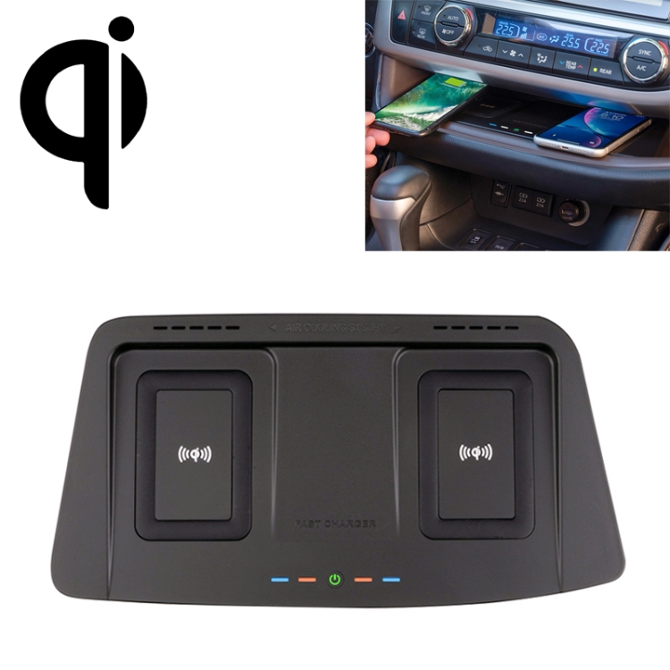 HFC-1061 Car Qi Standard Wireless Charger 10W Quick Charging for Toyota ...