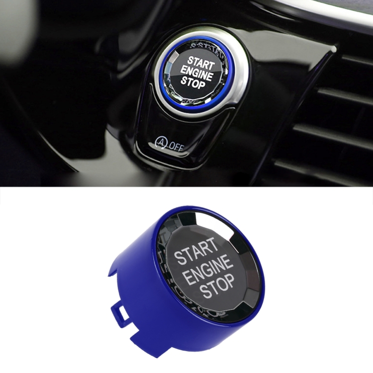 Car Crystal One-key Start Button Switch for BMW, with Start and Stop A ...