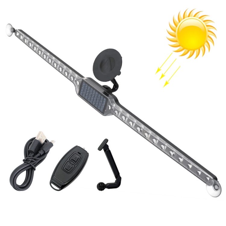 Car Warning Anti-collision Rear-end Flashing Lights Solar LED ...