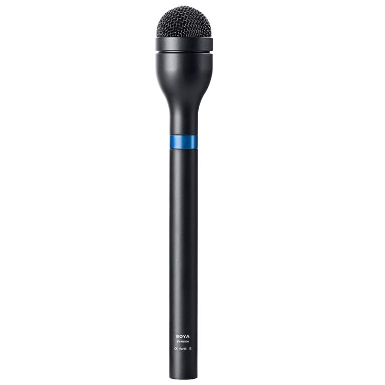 BOYA BY-HM100 Omni-Directional Handheld Dynamic Microphone with XLR ...