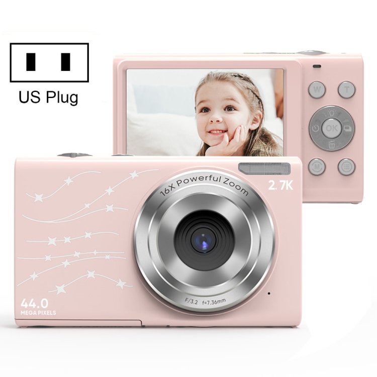 DC402 2.4 inch 44MP 16X Zoom 1080P Full HD Digital Camera Children Card ...