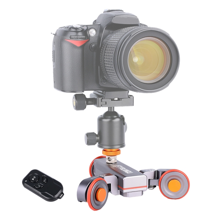 YELANGU L4X Camera 3-wheel Dolly II Electric Track Slider 3-Wheel Video ...