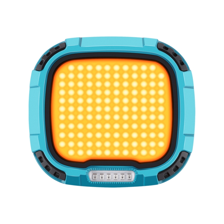 136 LEDs 28W ไฟ LED ทำงานกันน้ำการถ่ายภาพเติมแสง (สีน้ำเงิน)