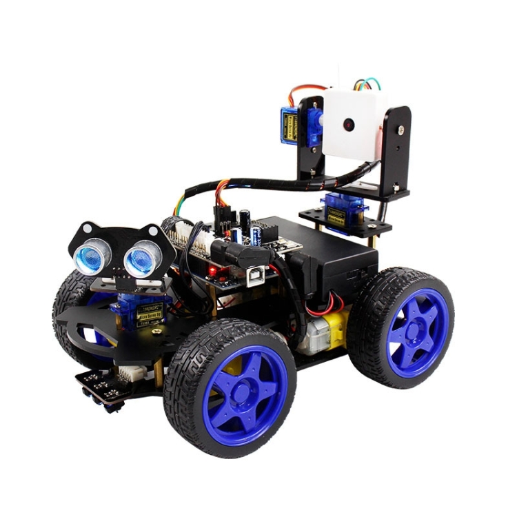 Yahboom Arduino R3 Uno Wifi 카메라 스마트 로봇 자동차 외국 버전
