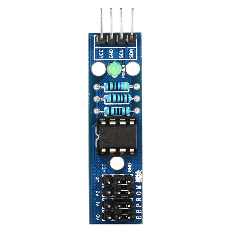 Diy I2c Interface Eeprom Memory Module With At24c02 Chip Led Indicator Blue