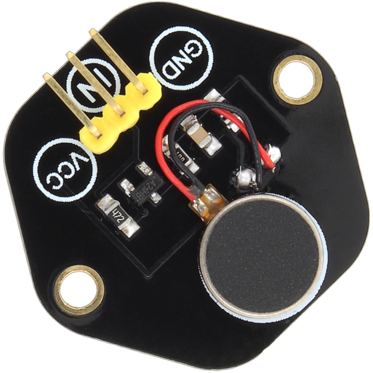LandaTianrui LDTR-RM07 Mini Flat Vibrating Motor Module for Arduino(Black)
