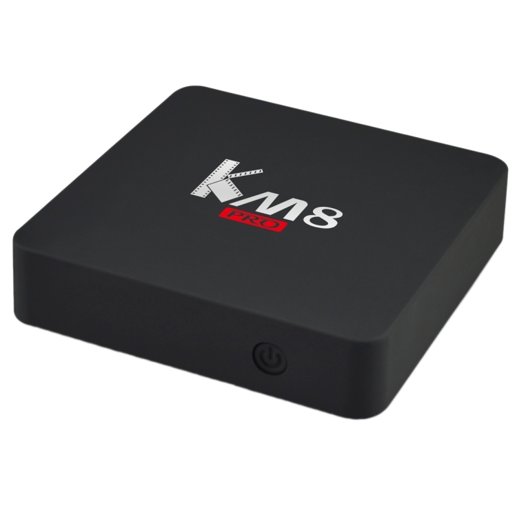 KM8 PRO 4K UHD กล่องสมาร์ททีวีพร้อมรีโมทคอนโทรล, Android 6.0 Amlogic ...