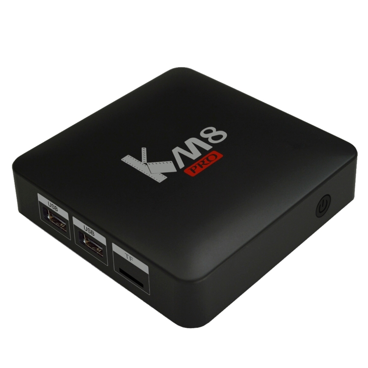KM8 PRO 4K UHD Smart TV Box with Remote Controller, Android 6.0 Amlogic ...