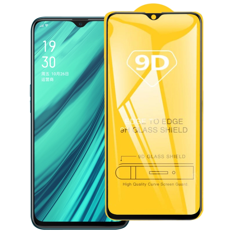 9D Full Glue Full Screen Tempered Glass Film For OPPO F9 (F9 Pro)