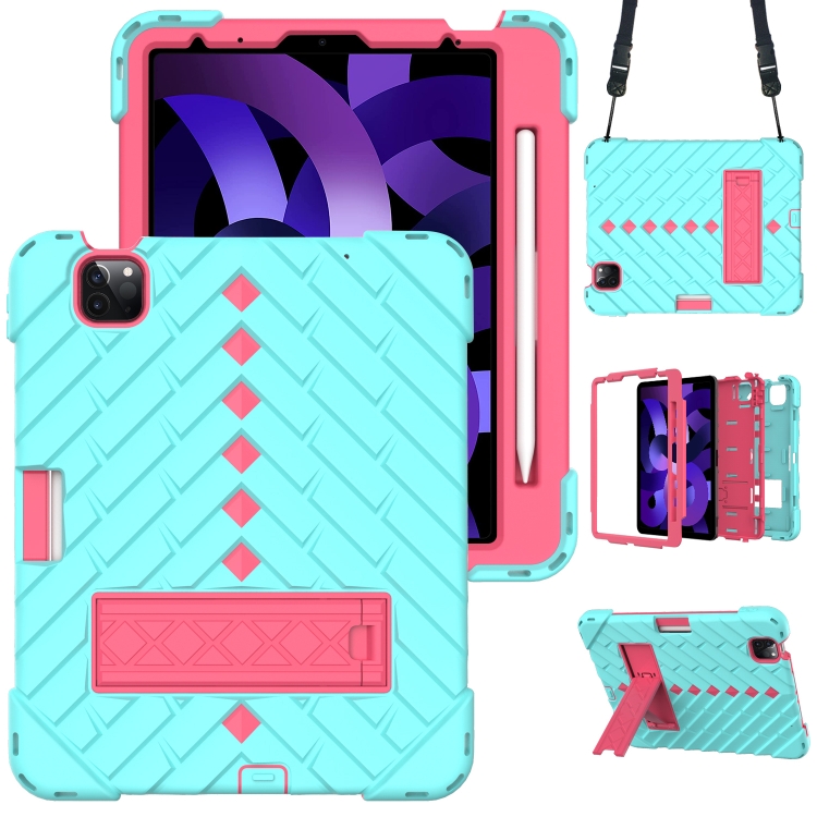 กันกระแทก R Hombus หุ่นยนต์ PC + ซิลิโคนเคสที่มีผู้ถือและสายคล้องไหล่ ...