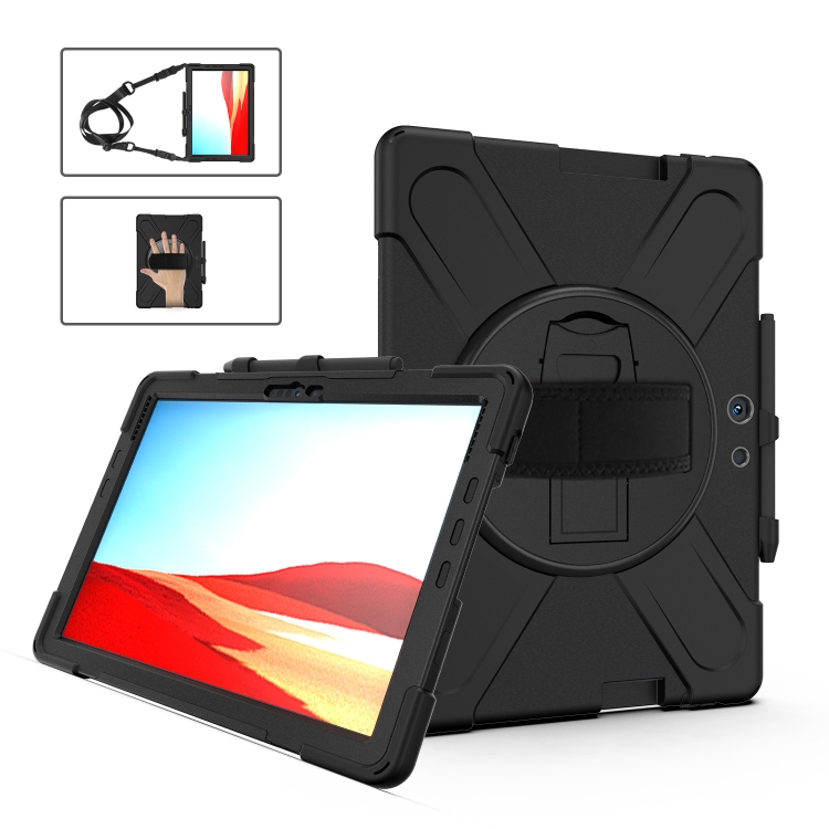 สำหรับ Microsoft Surface Pro X / Pro X 2021 เคสซิลิโคนสีสันสดใสกัน ...