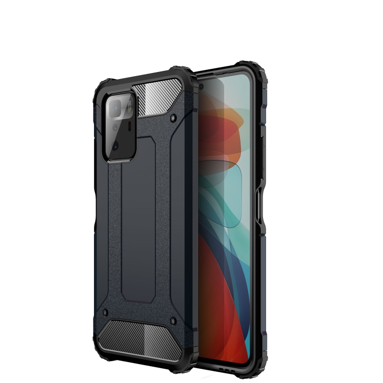 สำหรับ Xiaomi R Edmi หมายเหตุ 10 PRO 5G เวทมนตร์เกราะ TPU + PC รวมกัน ...