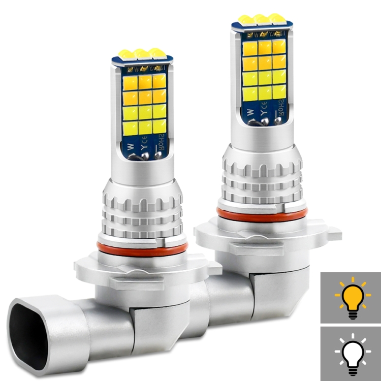 2 ชิ้น V6 9006 DC9-36V 30 วัตต์ 3000LM IP65 รถ LED คู่ไฟตัดหมอกกับ 30 ...
