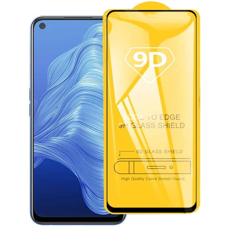 OPPO Realme 7 5g / 7i / 7 Global / 7 아시아 9D 풀 접착제 전체 화면 강화 유리 필름