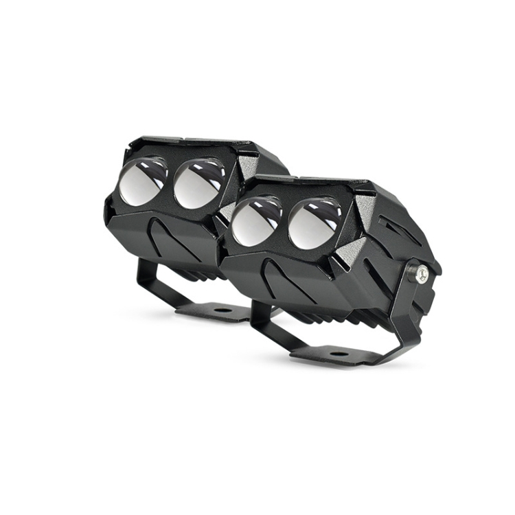 2 PCS U10 9-85V 30W Motorcycle / Car IP68 Waterproof External LED ...