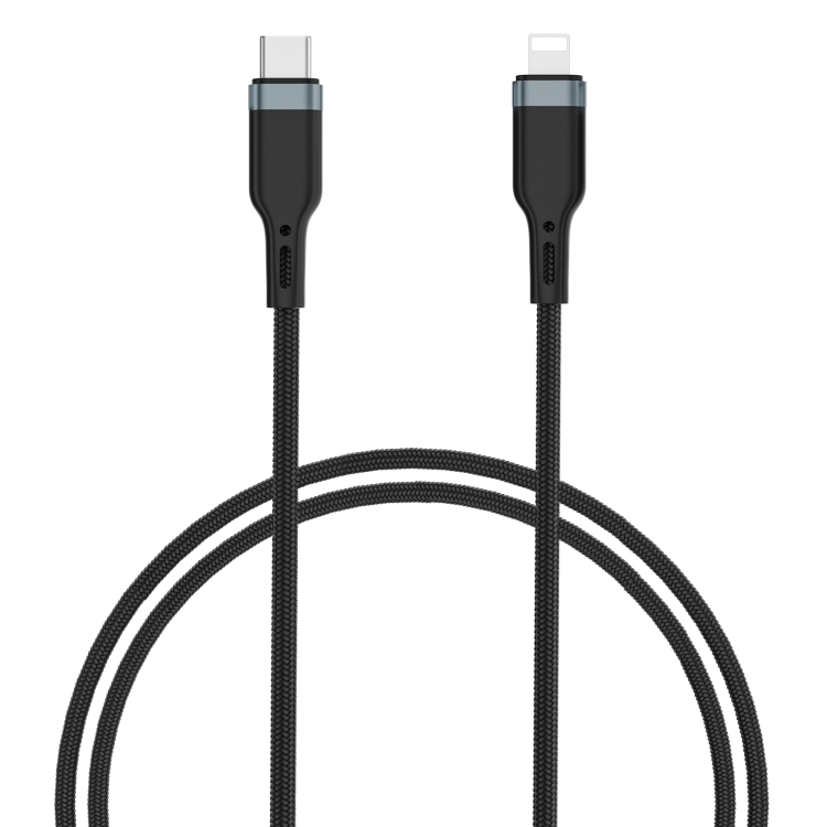 WIWU PT04 USB-C / Type-C to 8 Pin Platinum Data Cable, Cable Length:2m ...