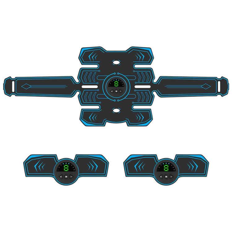 Q88Q USB Charging Abdominal Muscle Sticker Abdominal Muscle Trainer ...