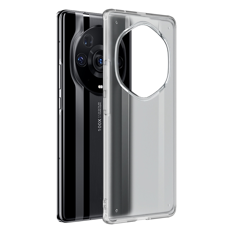 สำหรับเกียรติยศ Magic3 Pro + สี่มุมกันกระแทก TPU + PC เคสป้องกัน (โปร่งใส)