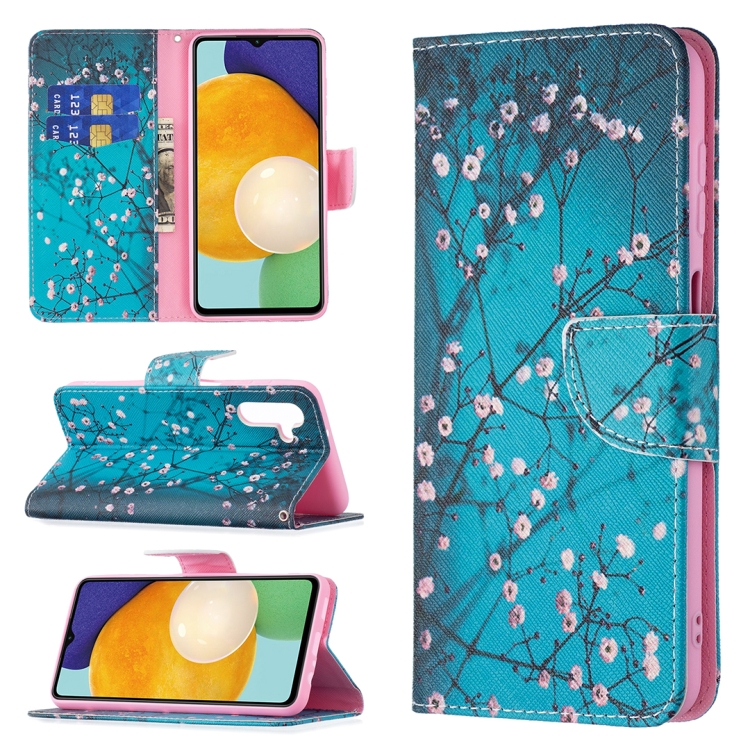For Samsung Galaxy A13 5G Colored Drawing Pattern Horizontal Flip Phone ...