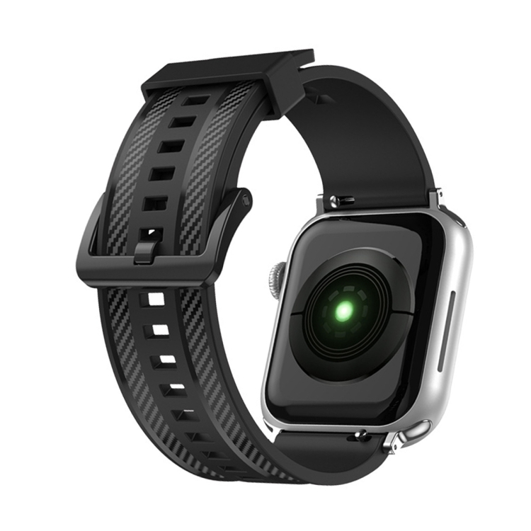 Bands & Straps - Carbon Fiber Texture Watch Band For Apple Watch Ultra ...